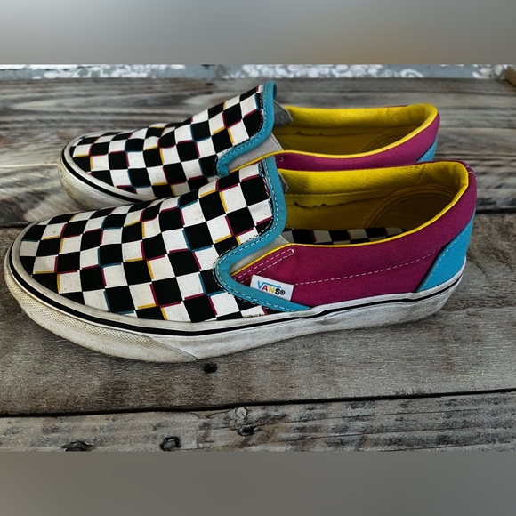 Vans | Shoes | Checked Vans | Poshmark